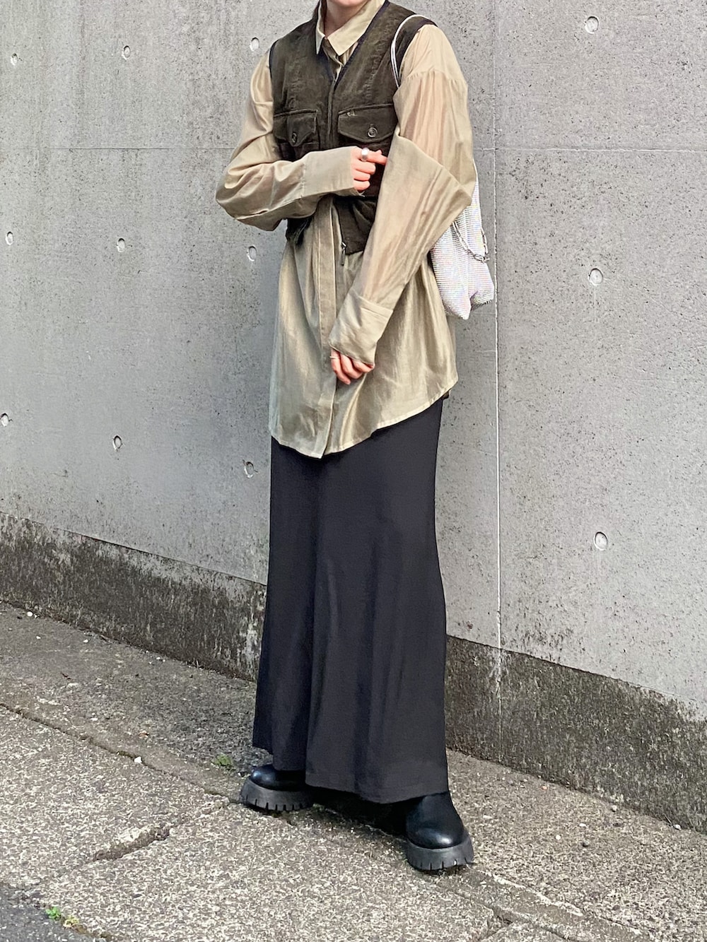 pearn0｜AMERIのベストを使ったコーディネート - WEAR