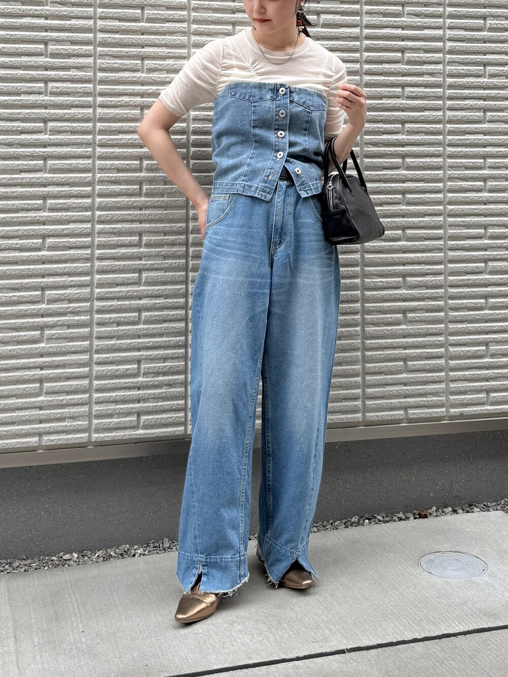 pearn0｜select MOCAのチューブトップを使ったコーディネート - WEAR