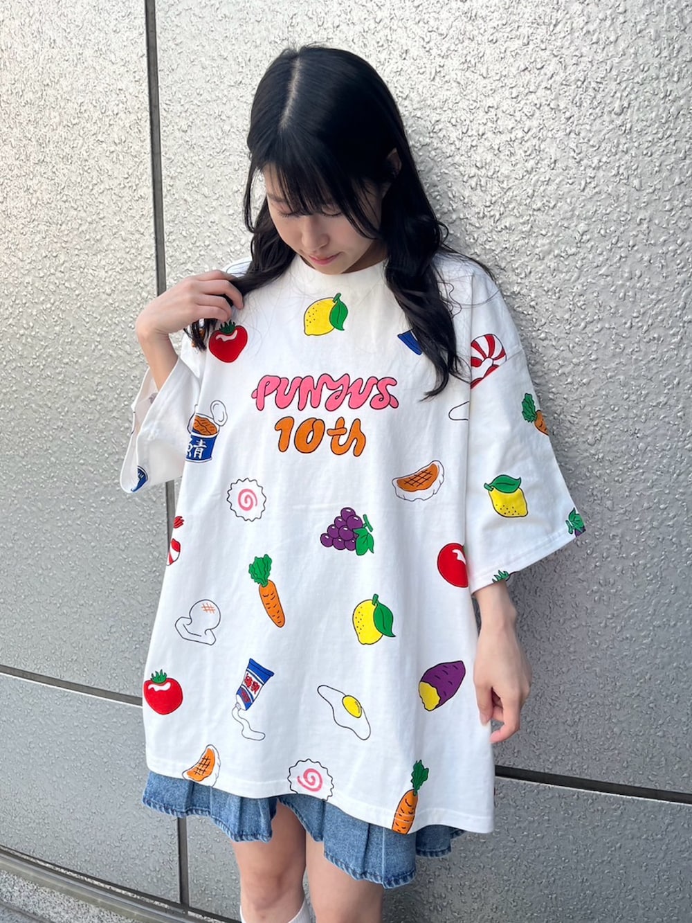PUNYUS (PUNYUS)｜PUNYUSのTシャツ/カットソーを使ったコーディネート - WEAR