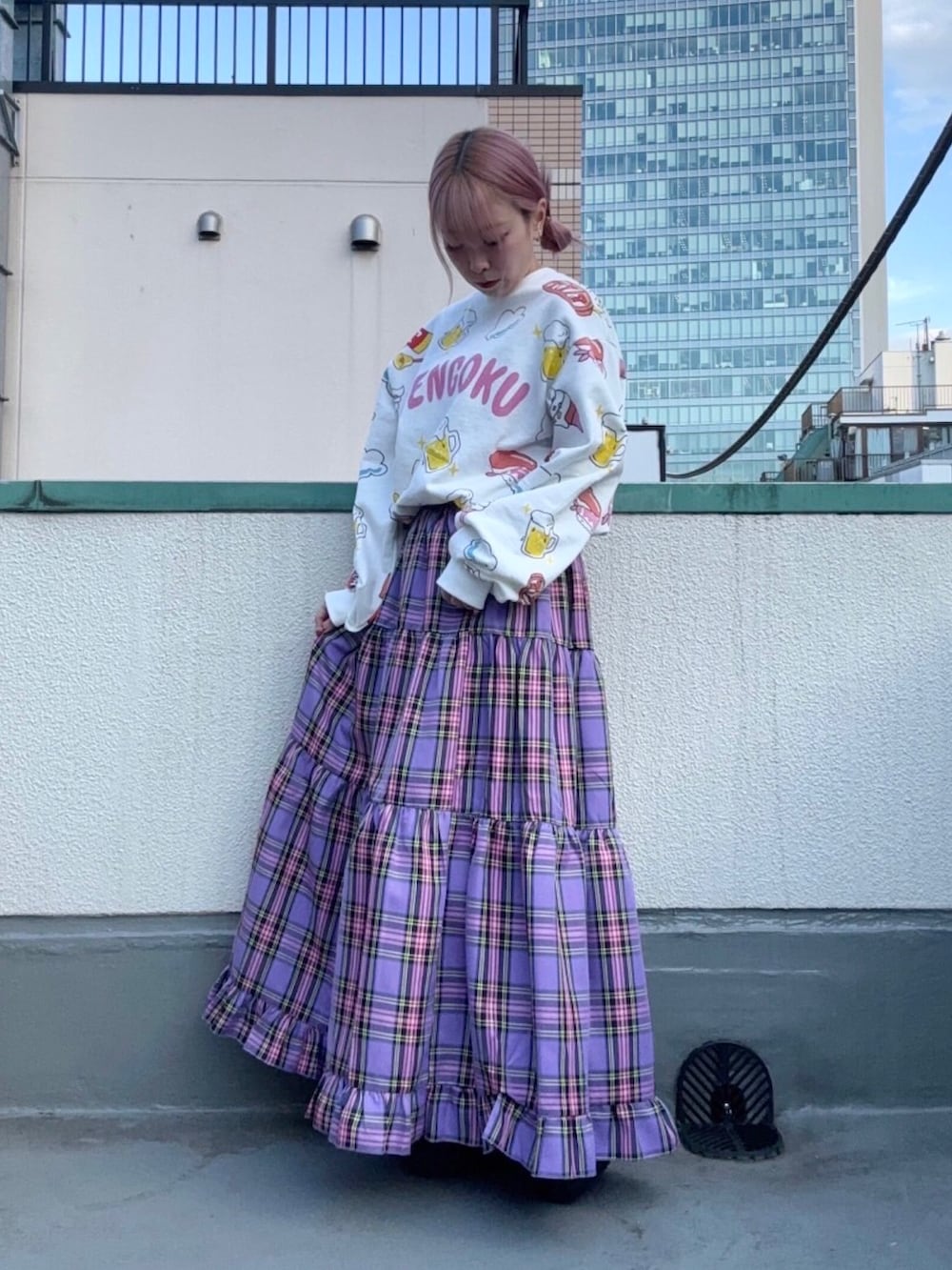 PUNYUS (PUNYUS)｜PUNYUSのスウェットを使ったコーディネート - WEAR