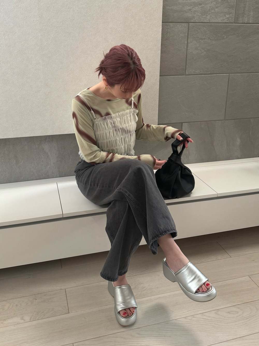 MISATO ｜y/m by misatoのTシャツ/カットソーを使ったコーディネート - WEAR