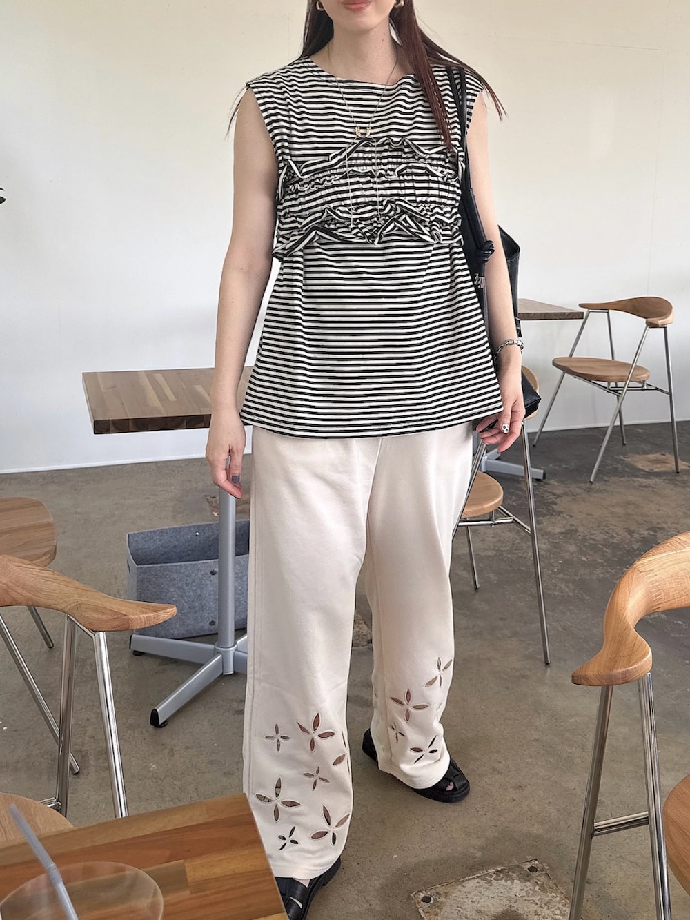 MISATO ｜THE YOnのスウェットパンツを使ったコーディネート - WEAR