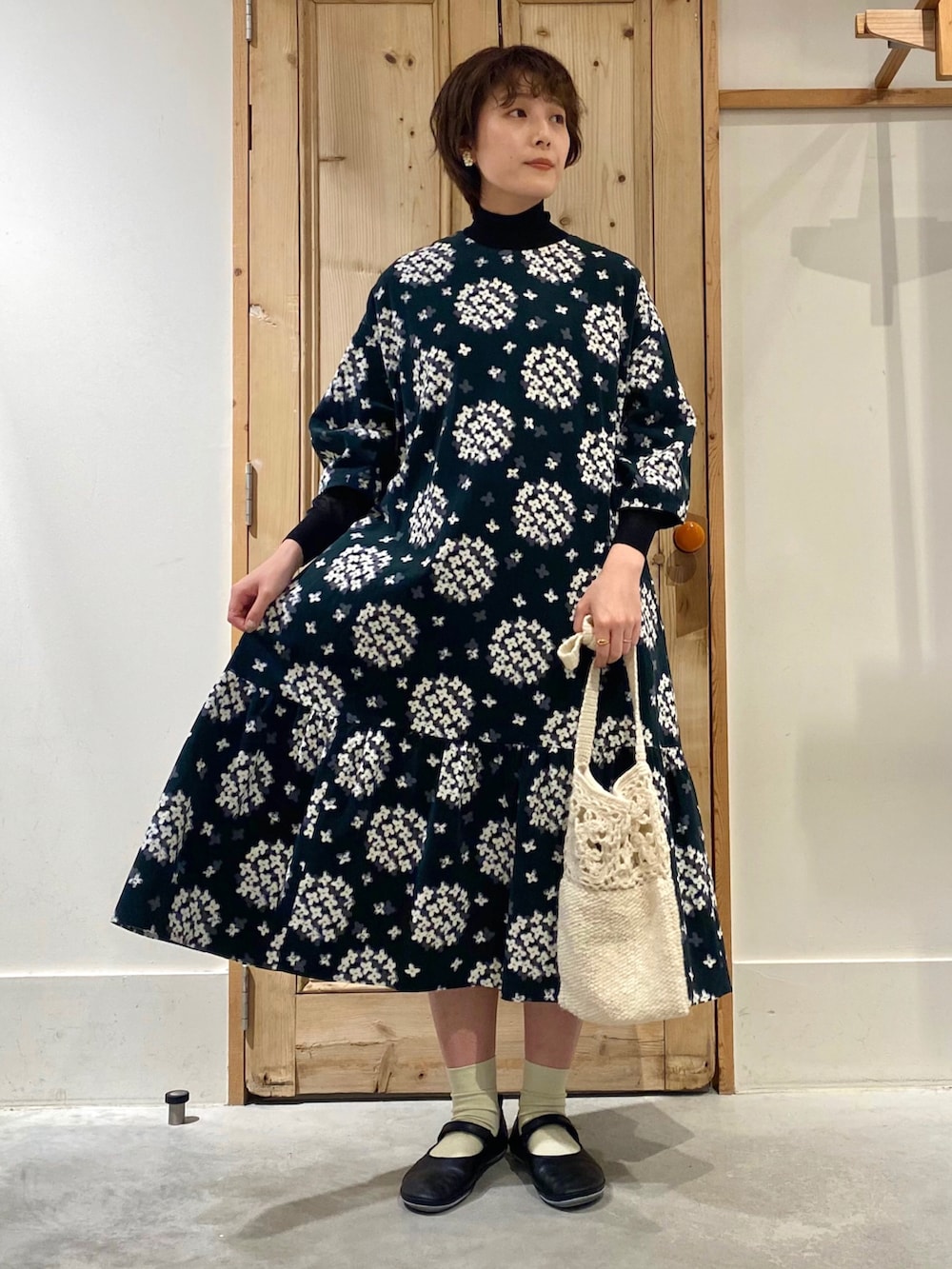 Malle chambre de charme(chambre de charme atelier)｜bulle de savonのワンピースを使ったコーディネート - WEAR