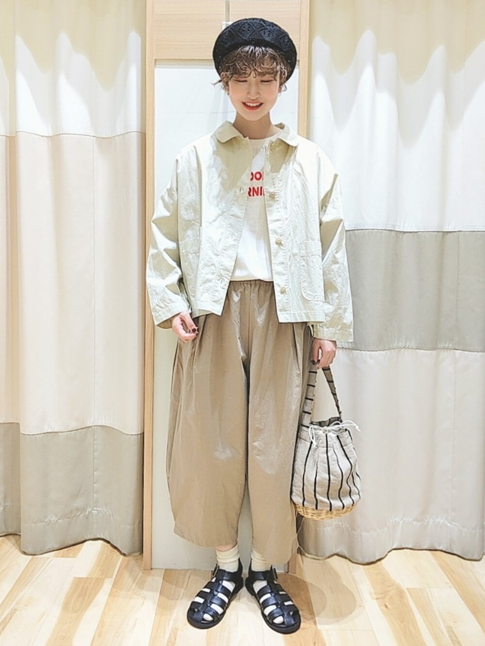 makoto𐇵(SM2 ehka sopo 新宿ミロード)｜Samansa Mos2のTシャツ/カットソーを使ったコーディネート - WEAR