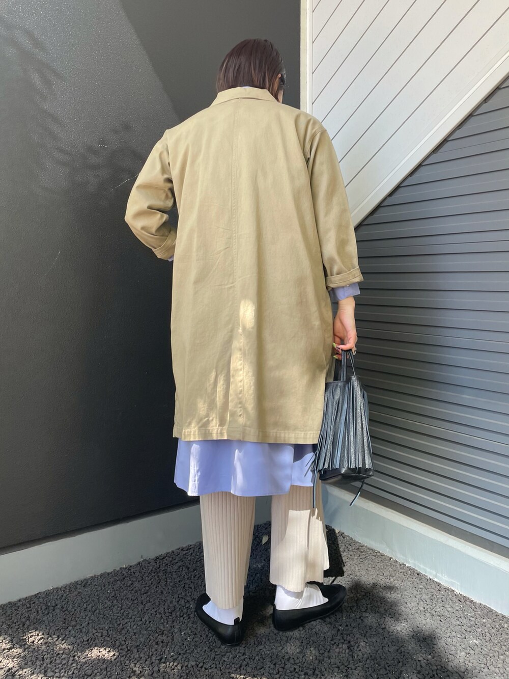 rina｜URBAN RESEARCH DOORSのステンカラーコートを使ったコーディネート - WEAR