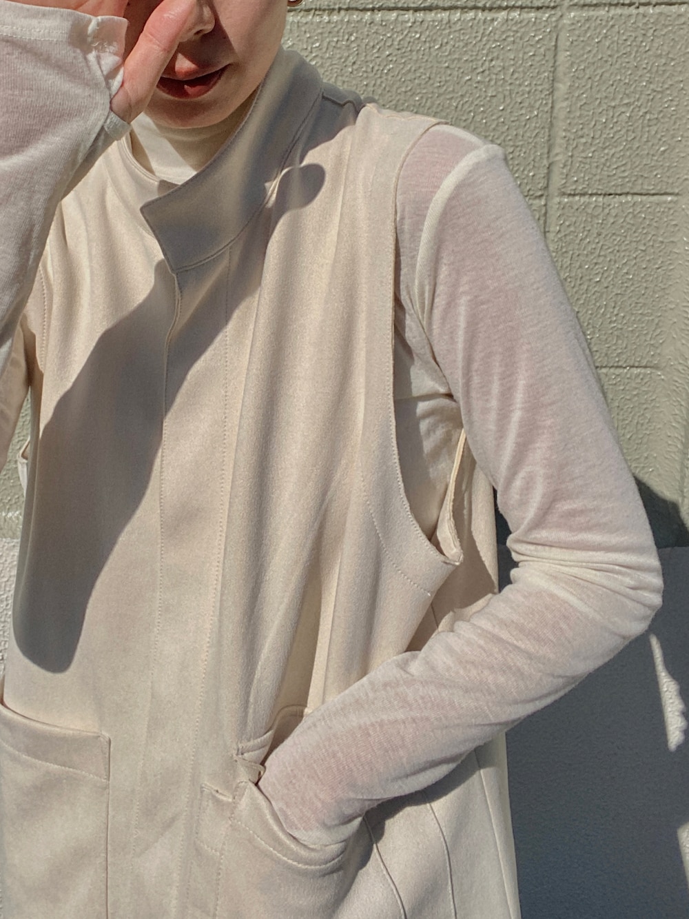 RIKA｜ENOFのベストを使ったコーディネート - WEAR