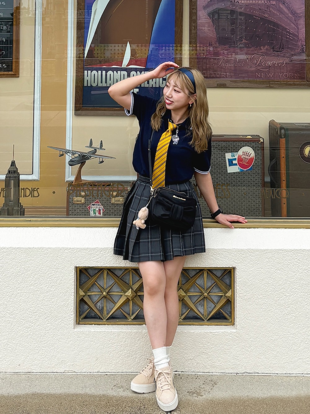 mayu...💙｜GUのポロシャツを使ったコーディネート - WEAR