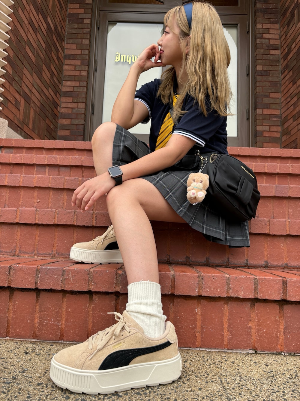 mayu...💙｜GUのポロシャツを使ったコーディネート - WEAR