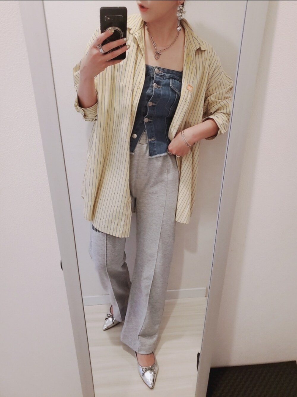 chii3☆｜mi via locaのスウェットパンツを使ったコーディネート - WEAR