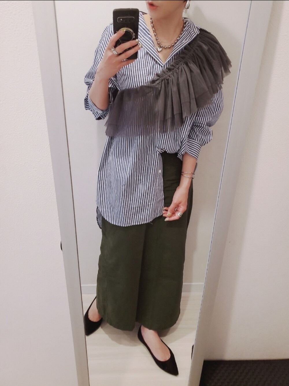 chii3☆｜andmeのスカートを使ったコーディネート - WEAR