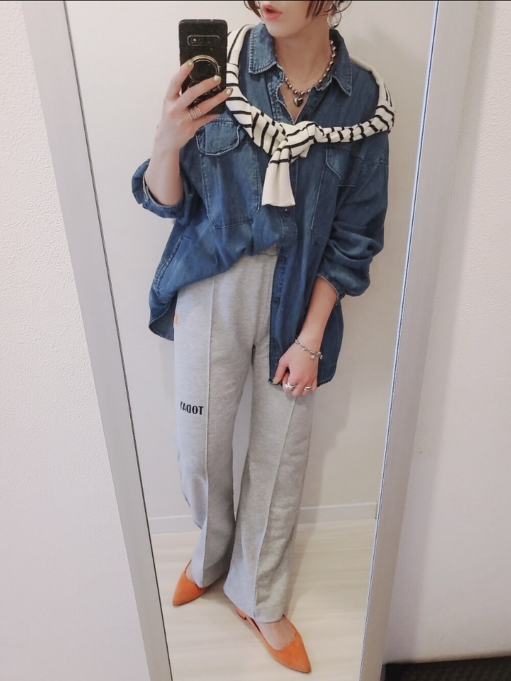 chii3☆｜mi via locaのスウェットパンツを使ったコーディネート - WEAR