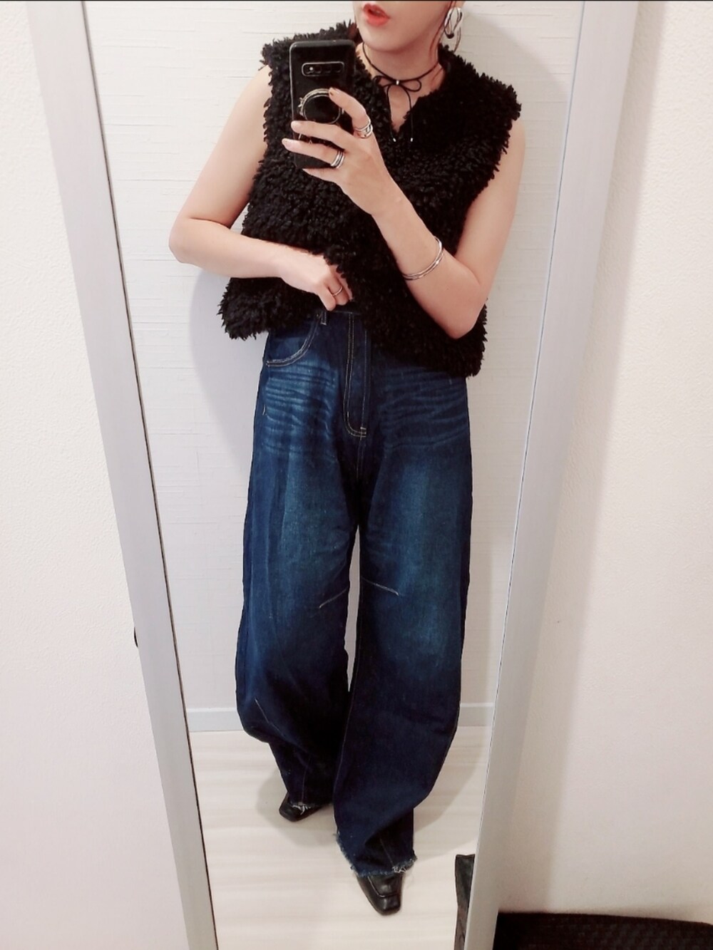 chii3☆｜Re:EDITのデニムパンツを使ったコーディネート - WEAR