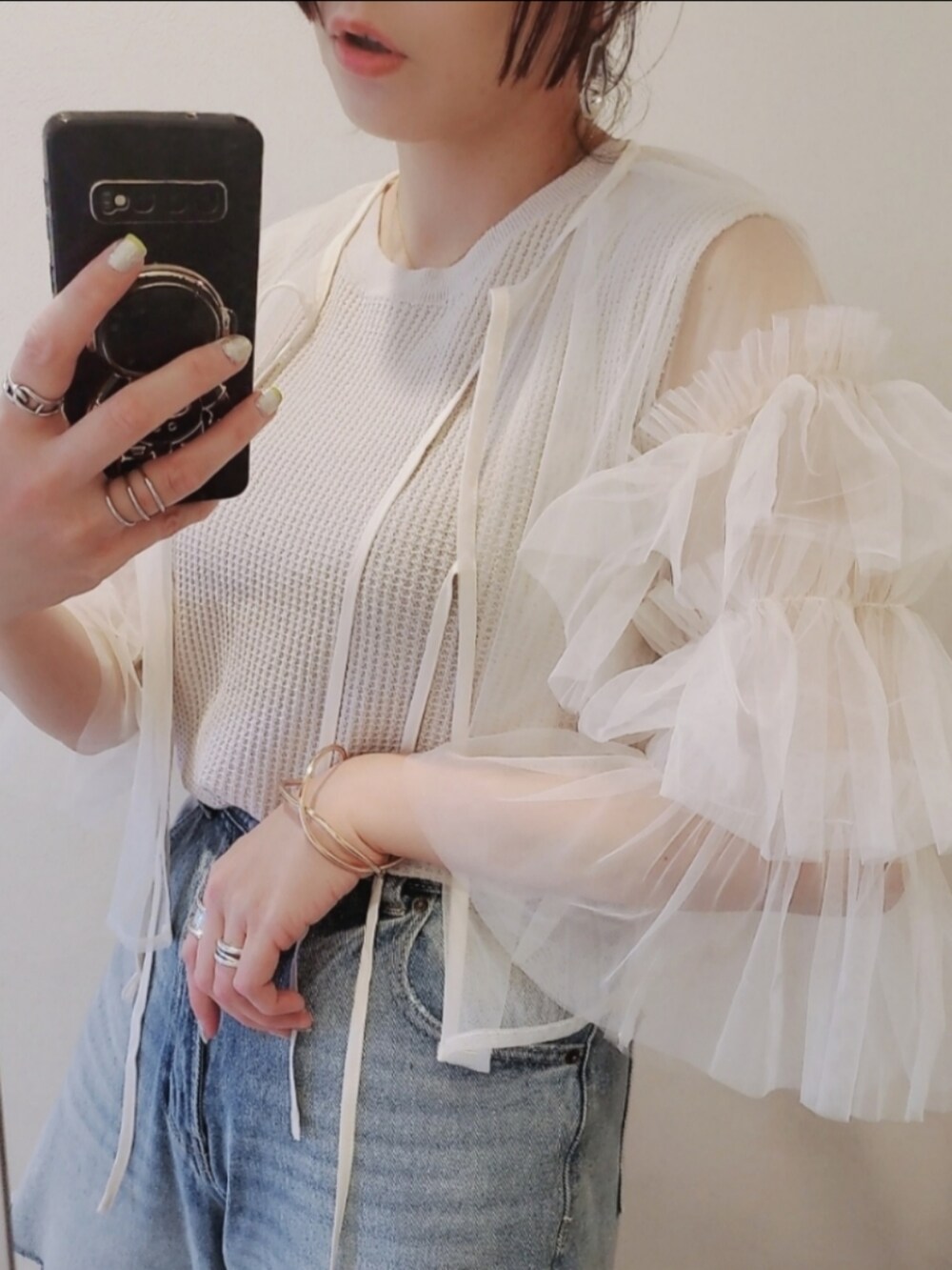 chii3☆｜ELENCARE DUEのシャツ/ブラウスを使ったコーディネート - WEAR