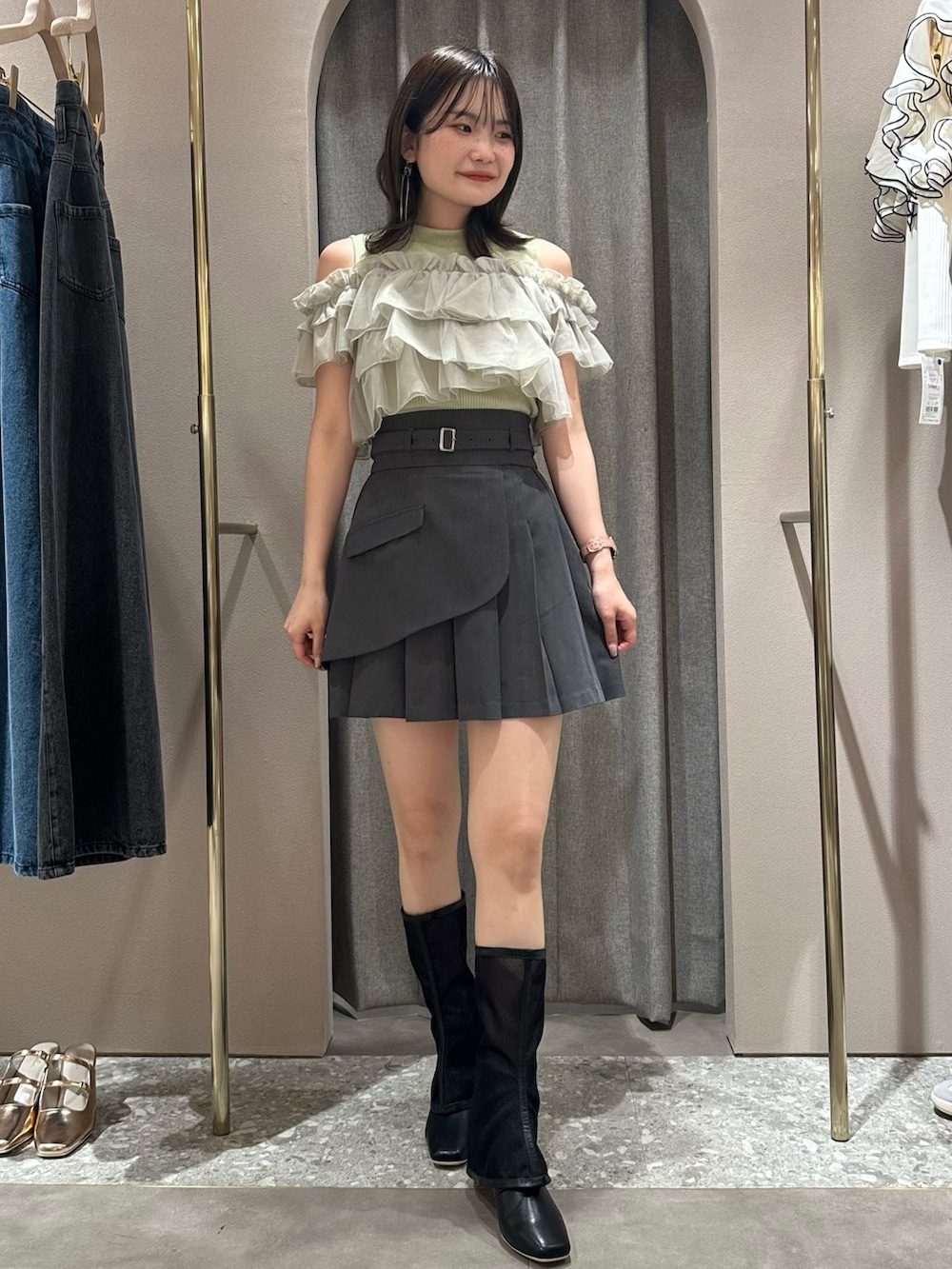 nanami kuribayashi(dazzlin)｜dazzlinのTシャツ/カットソーを使ったコーディネート - WEAR