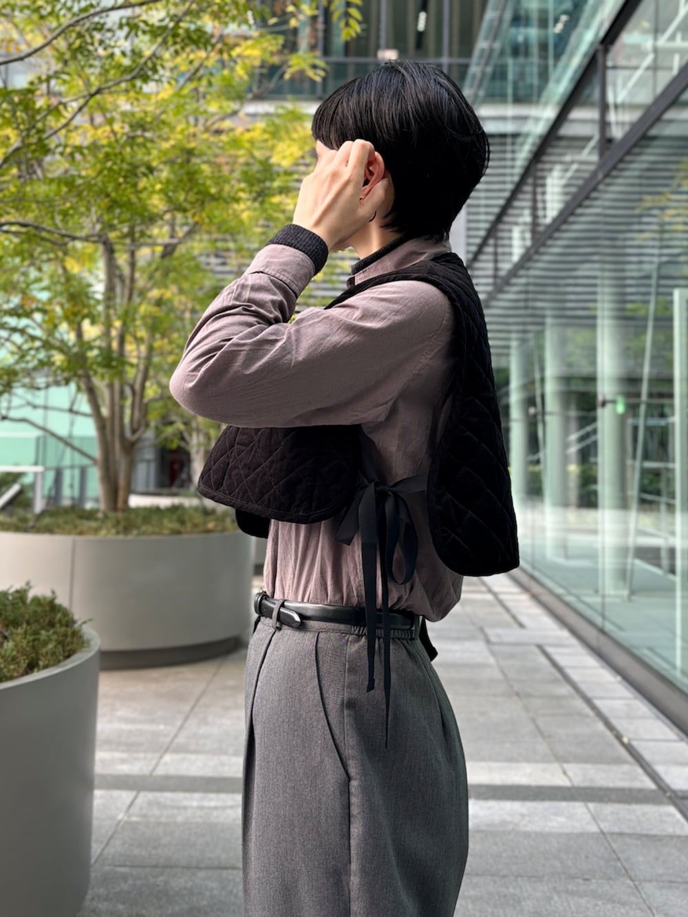 Lavenham グランフロント大阪(Lavenham GRAND FRONT OSAKA)｜LAVENHAMのベストを使ったコーディネート ...