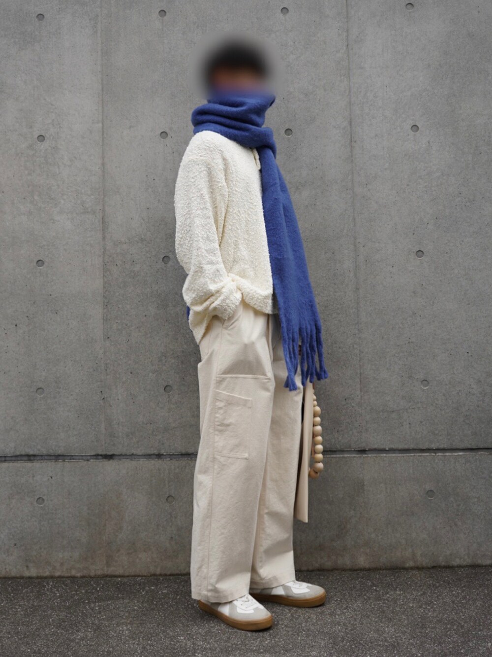 kake｜Chikashitsu +のマフラーを使ったコーディネート - WEAR