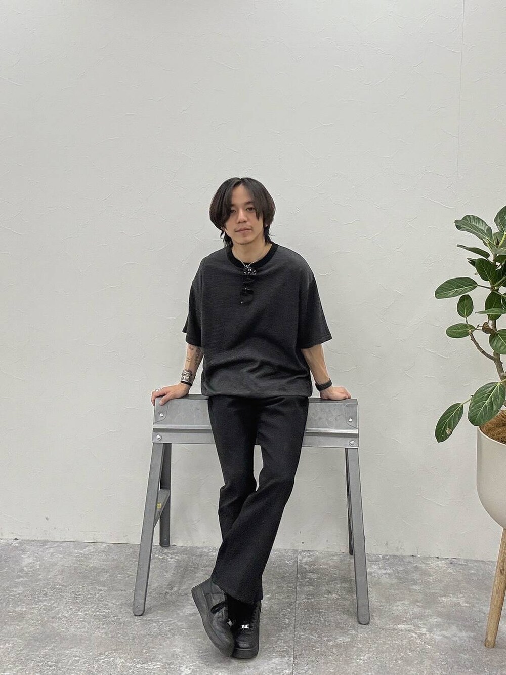 shinossy(BAYFLOW 本部)｜BAYFLOWのTシャツ/カットソーを使ったコーディネート - WEAR