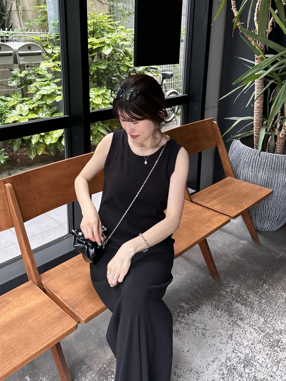 asamin(COLLAGE)｜COLLAGE GALLARDAGALANTEのワンピースを使ったコーディネート - WEAR