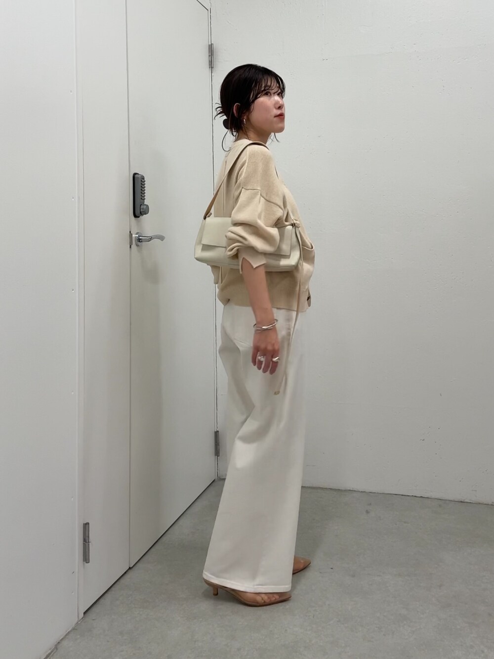 asamin(COLLAGE)｜COLLAGE GALLARDAGALANTEのカーディガン/ボレロを使ったコーディネート - WEAR