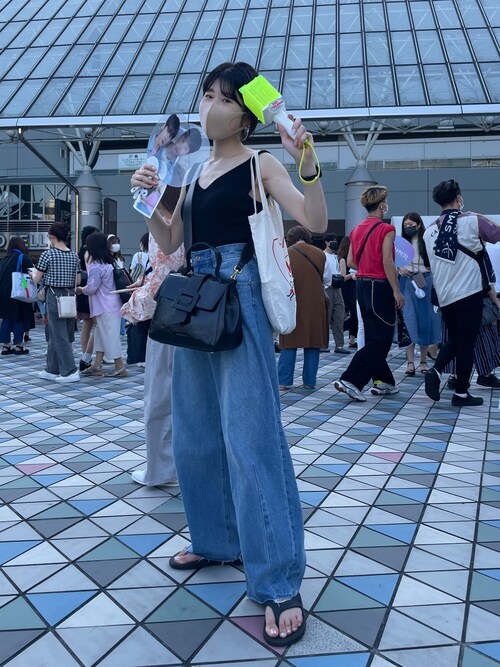 asamin（COLLAGE）｜COLLAGE GALLARDAGALANTEのデニムパンツを使ったコーディネート - WEAR