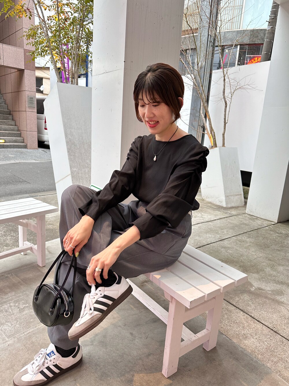 asamin(COLLAGE)｜COLLAGE GALLARDAGALANTEのTシャツ/カットソーを使ったコーディネート - WEAR