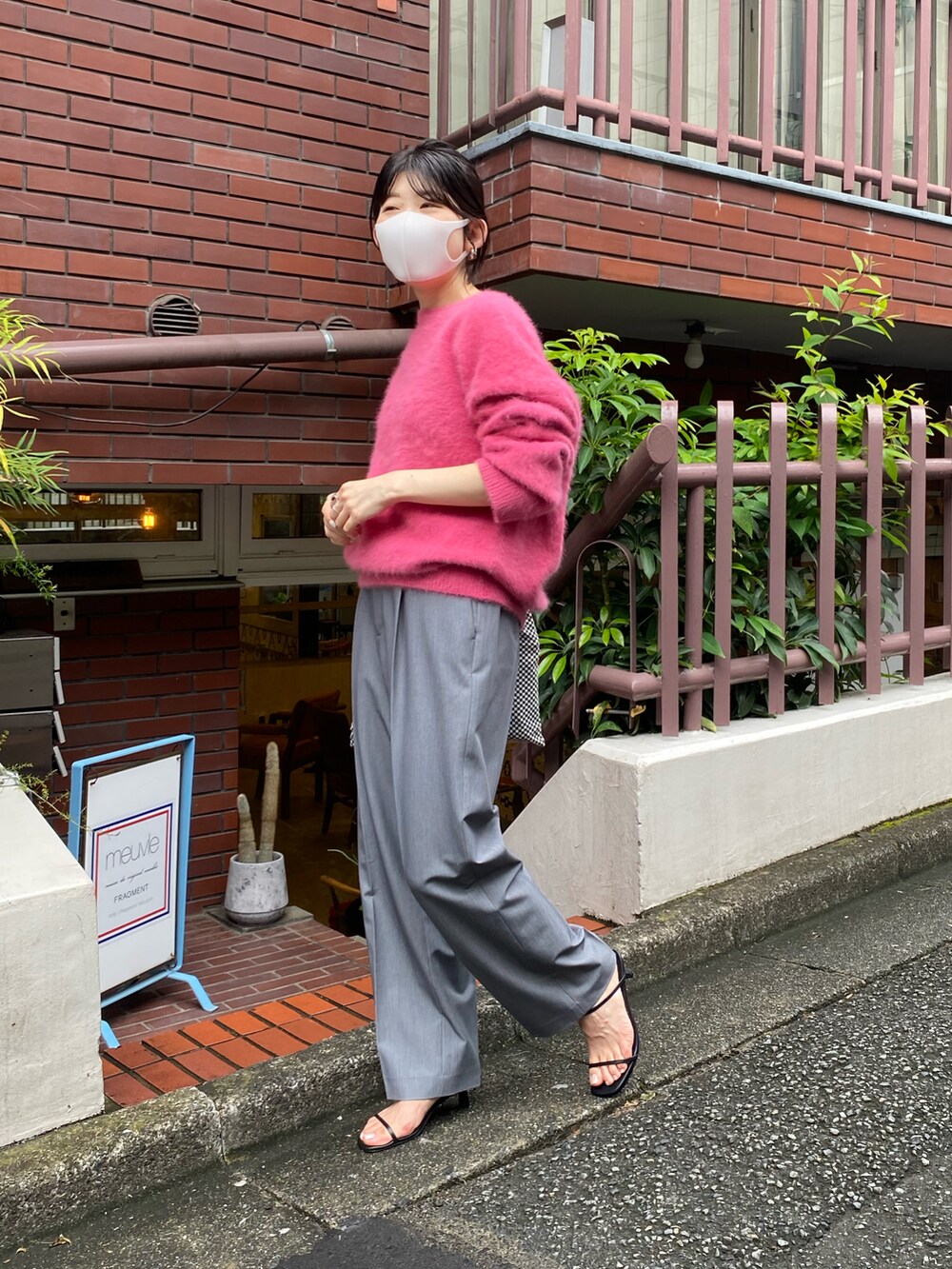 asamin(COLLAGE)｜COLLAGE GALLARDAGALANTEのスラックスを使ったコーディネート - WEAR