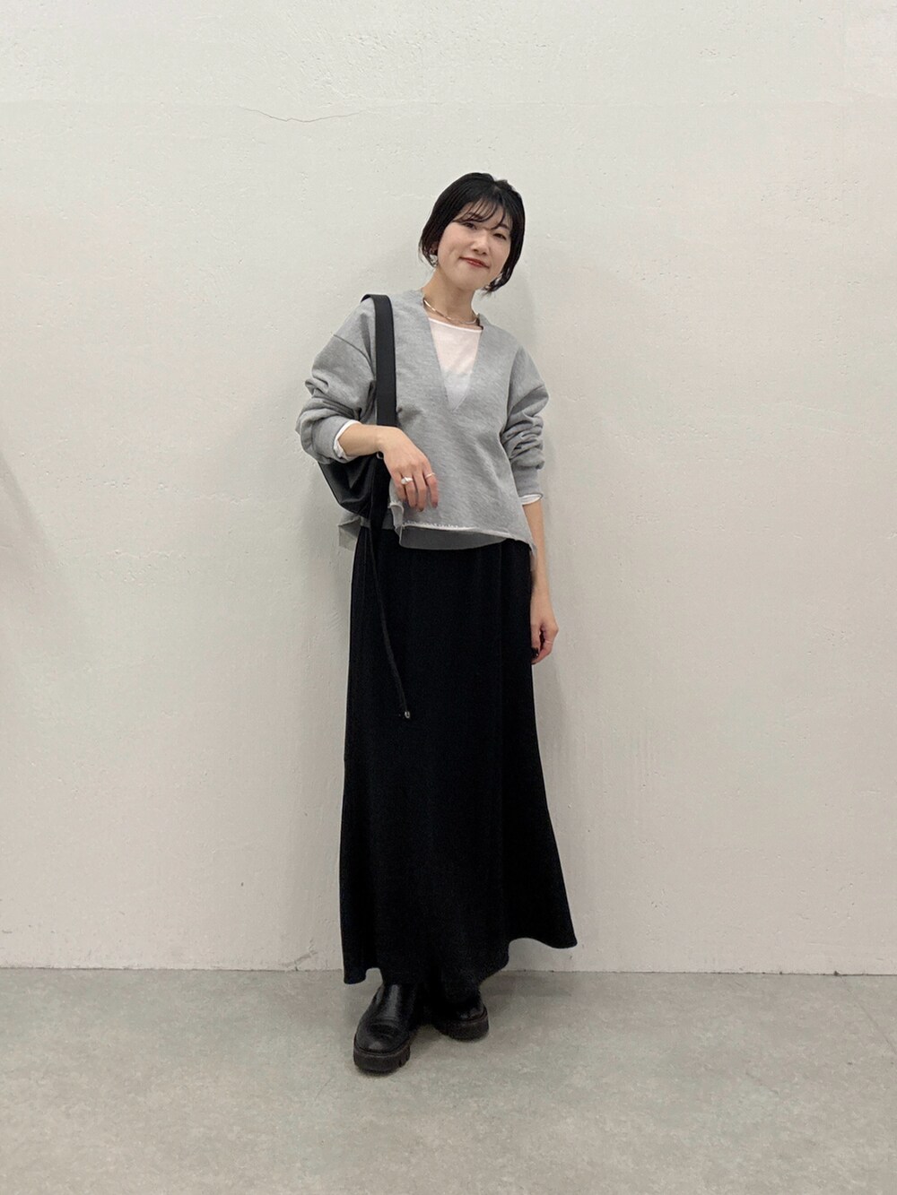 asamin(COLLAGE)｜COLLAGE GALLARDAGALANTEのスウェットを使ったコーディネート - WEAR