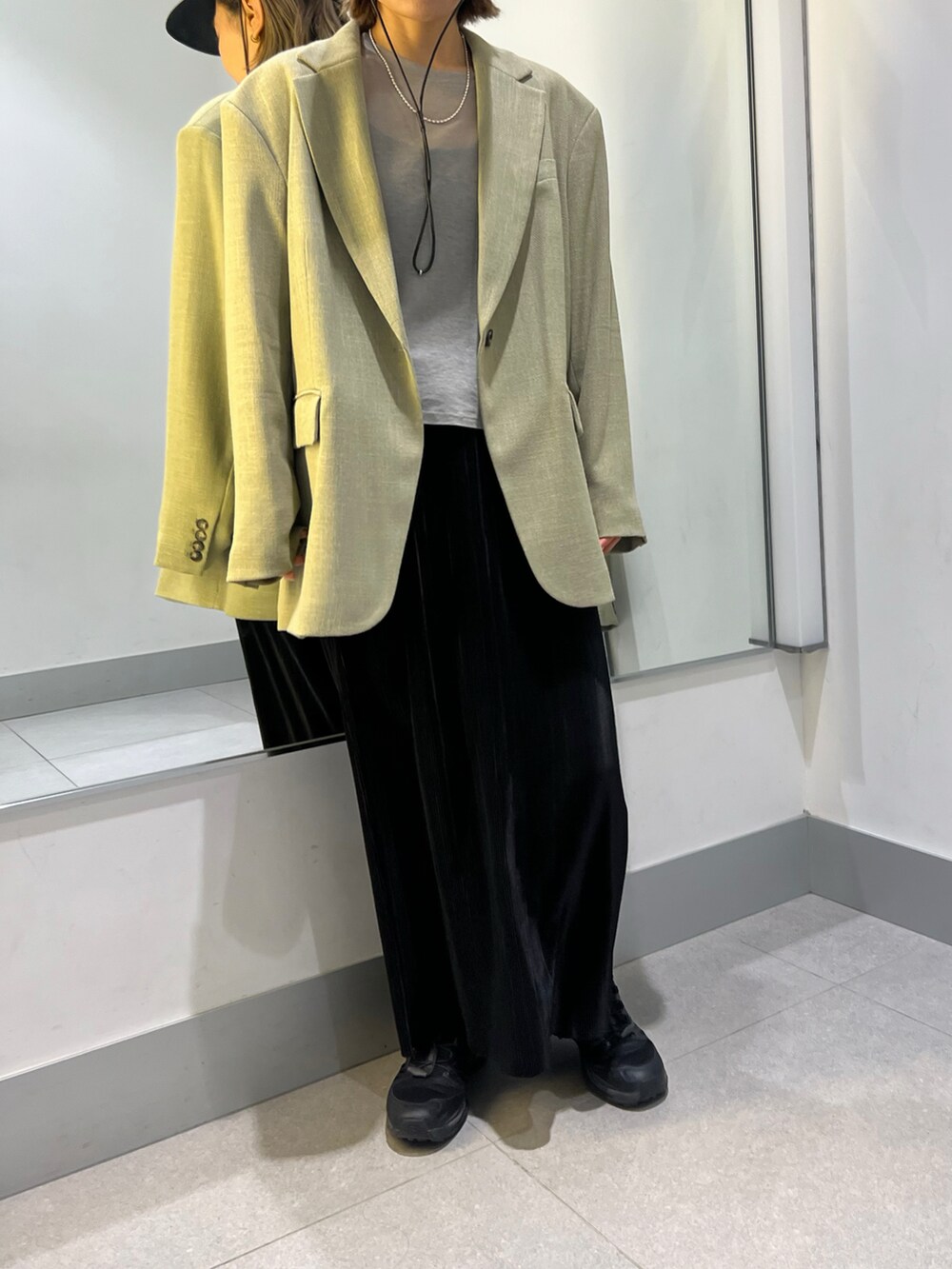 LINA｜H&Mのテーラードジャケットを使ったコーディネート - WEAR