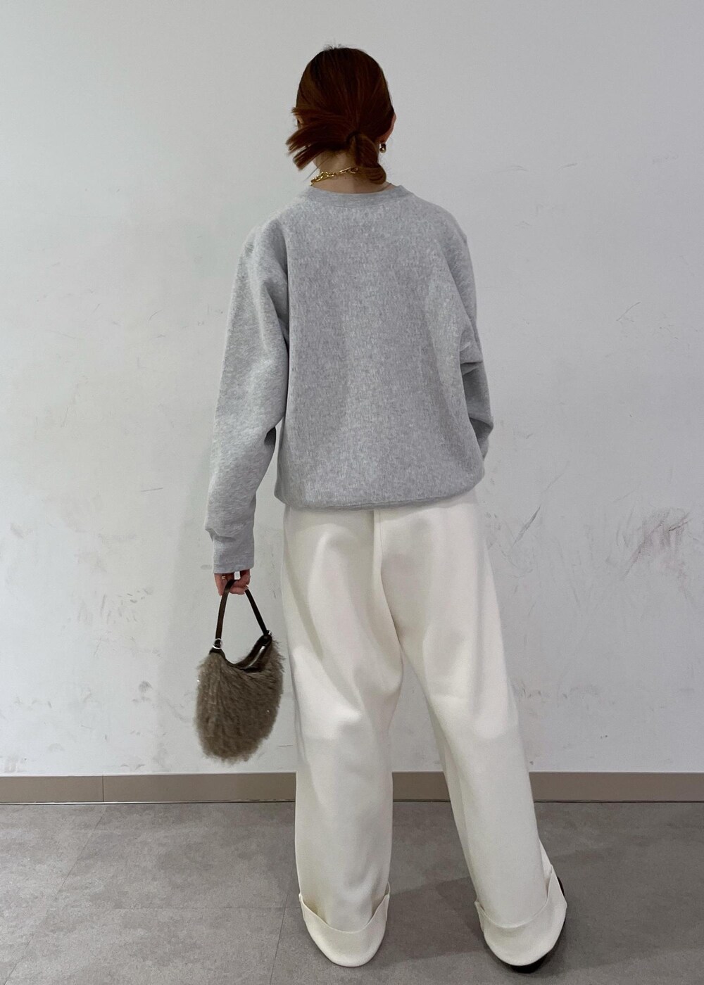 tomo(ADAM ET ROPE' ルミネ池袋)｜Championのスウェットを使ったコーディネート - WEAR