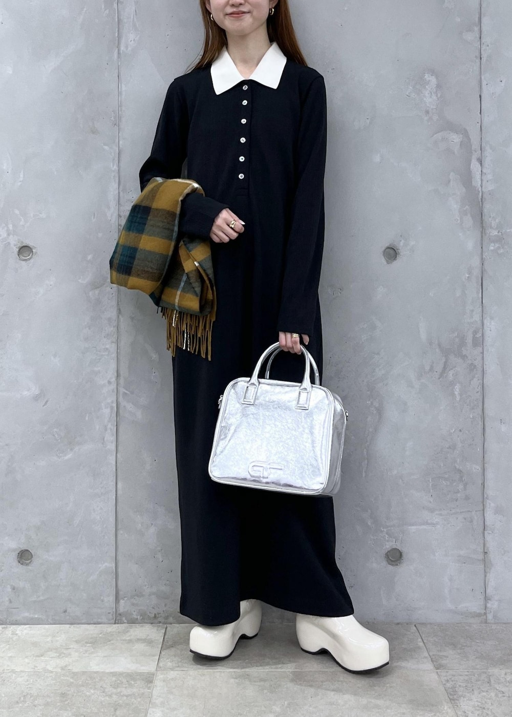 tomo(ADAM ET ROPE' ルミネ池袋)｜ADAM ET ROPE'のワンピースを使ったコーディネート - WEAR