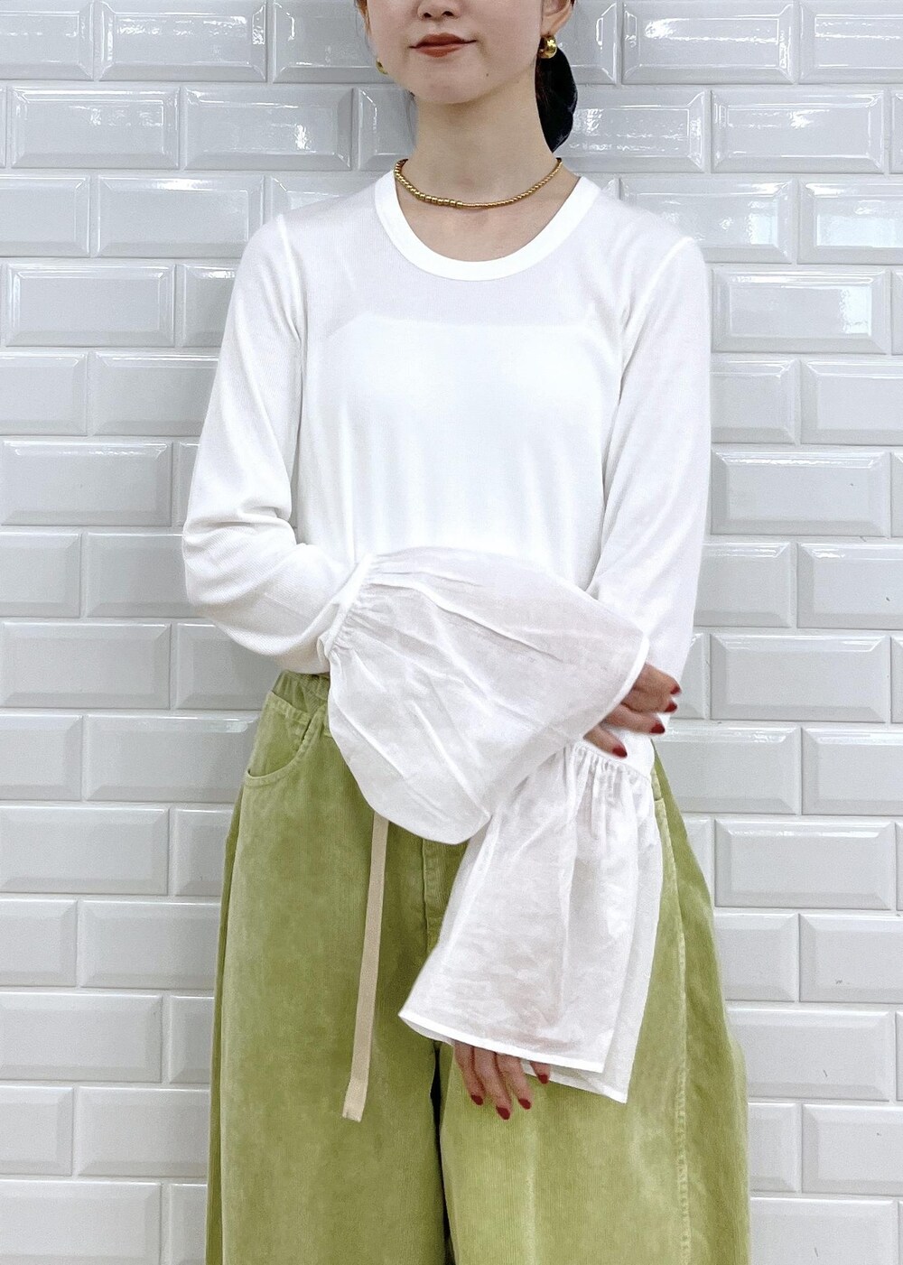 tomo(ADAM ET ROPE' ルミネ池袋)｜ADAM ET ROPE'のサンダルを使ったコーディネート - WEAR