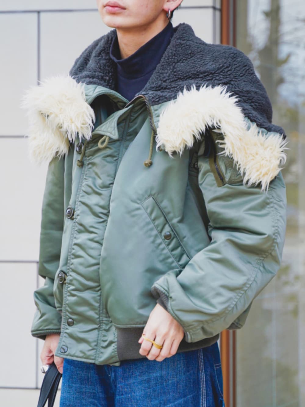 idaka｜LENOのMA-1を使ったコーディネート - WEAR