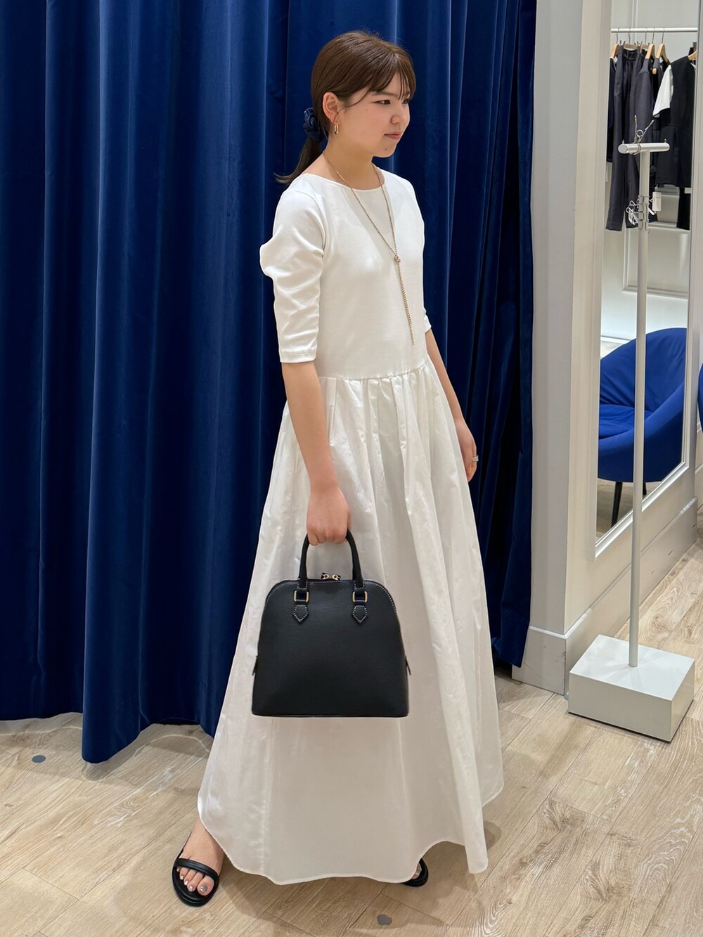 takahashi(ノーリーズコレット西宮ガーデンズ店)｜NOLLEY’Sのワンピースを使ったコーディネート - WEAR