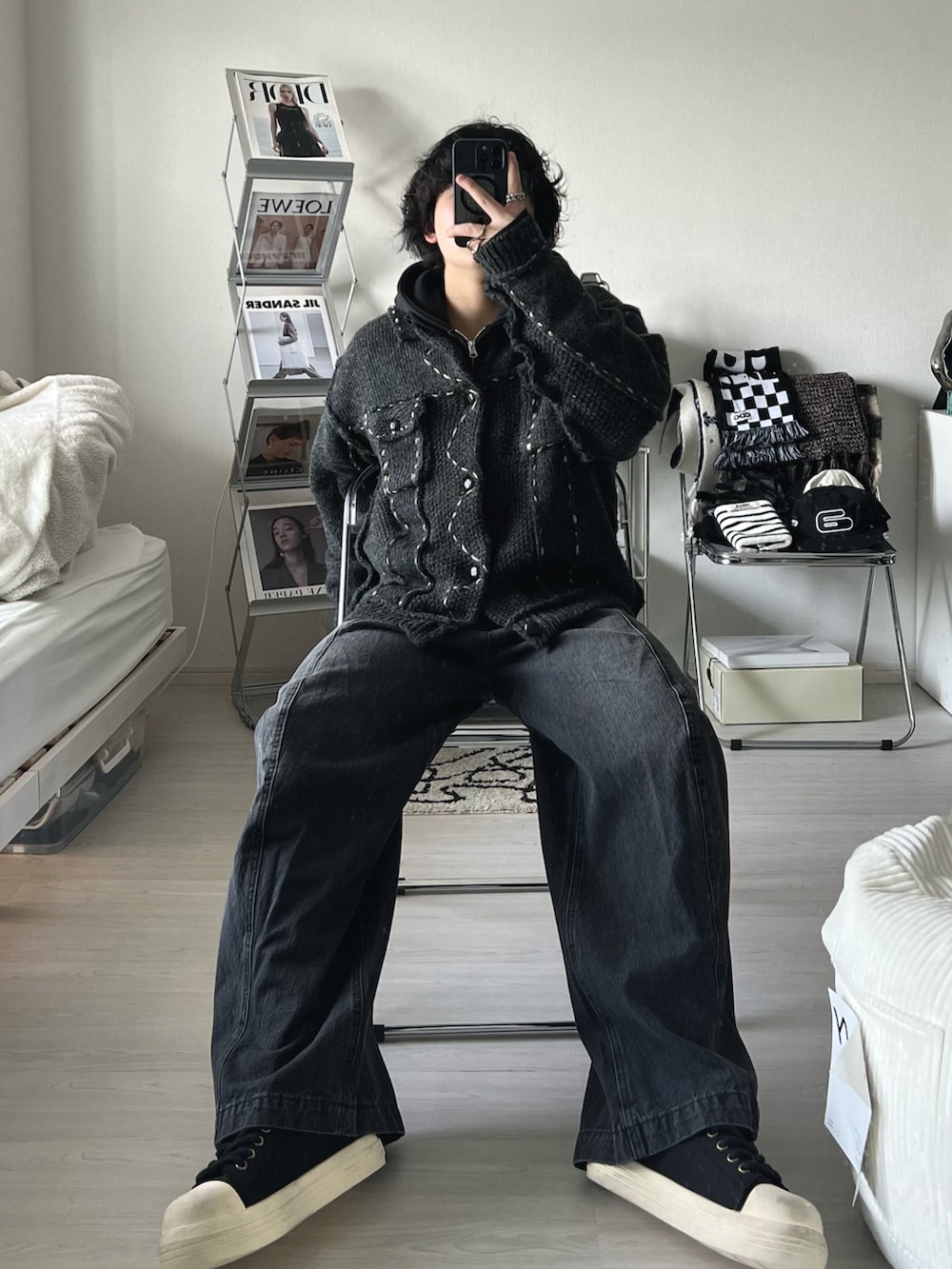 Seigo｜WISH FOR EVERのニット/セーターを使ったコーディネート - WEAR