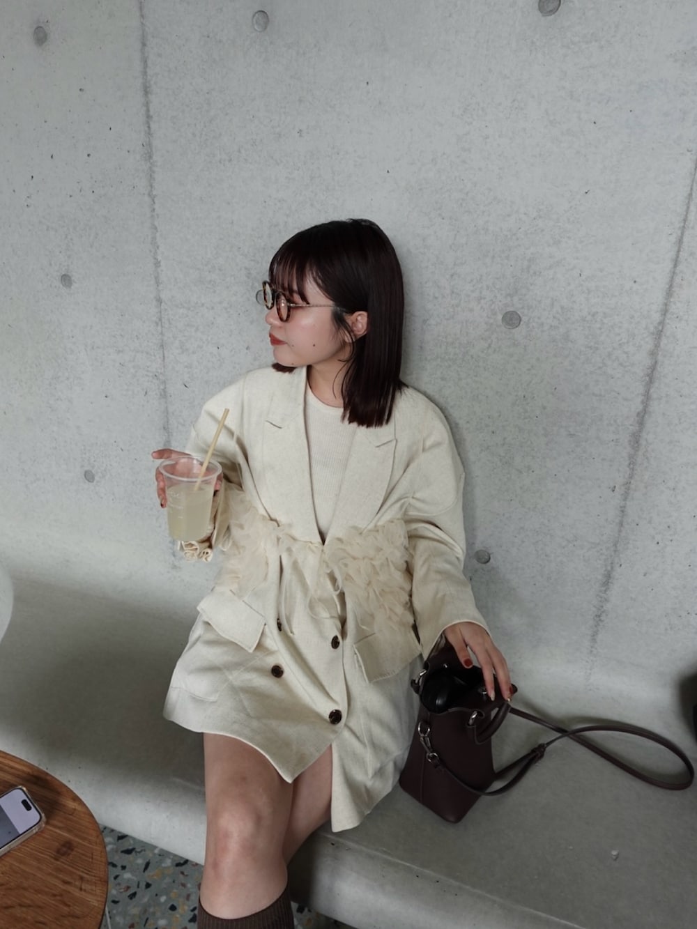 ねっしー.｜moi tyttoのテーラードジャケットを使ったコーディネート - WEAR