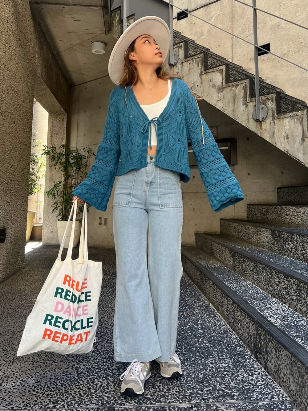 Sarah(ANAP Online Official)｜anap mimpiのカーディガン/ボレロを使ったコーディネート - WEAR