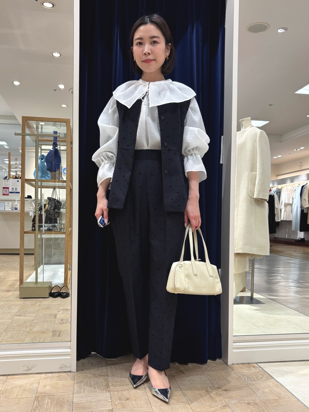 nolleys sugimo (ノーリーズ神戸大丸店)｜NOLLEY’Sのボストンバッグを使ったコーディネート - WEAR