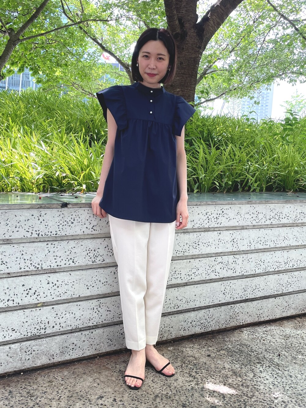 nolleys sugimo (ノーリーズ梅田大丸店)｜NOLLEY’Sのシャツ/ブラウスを使ったコーディネート - WEAR