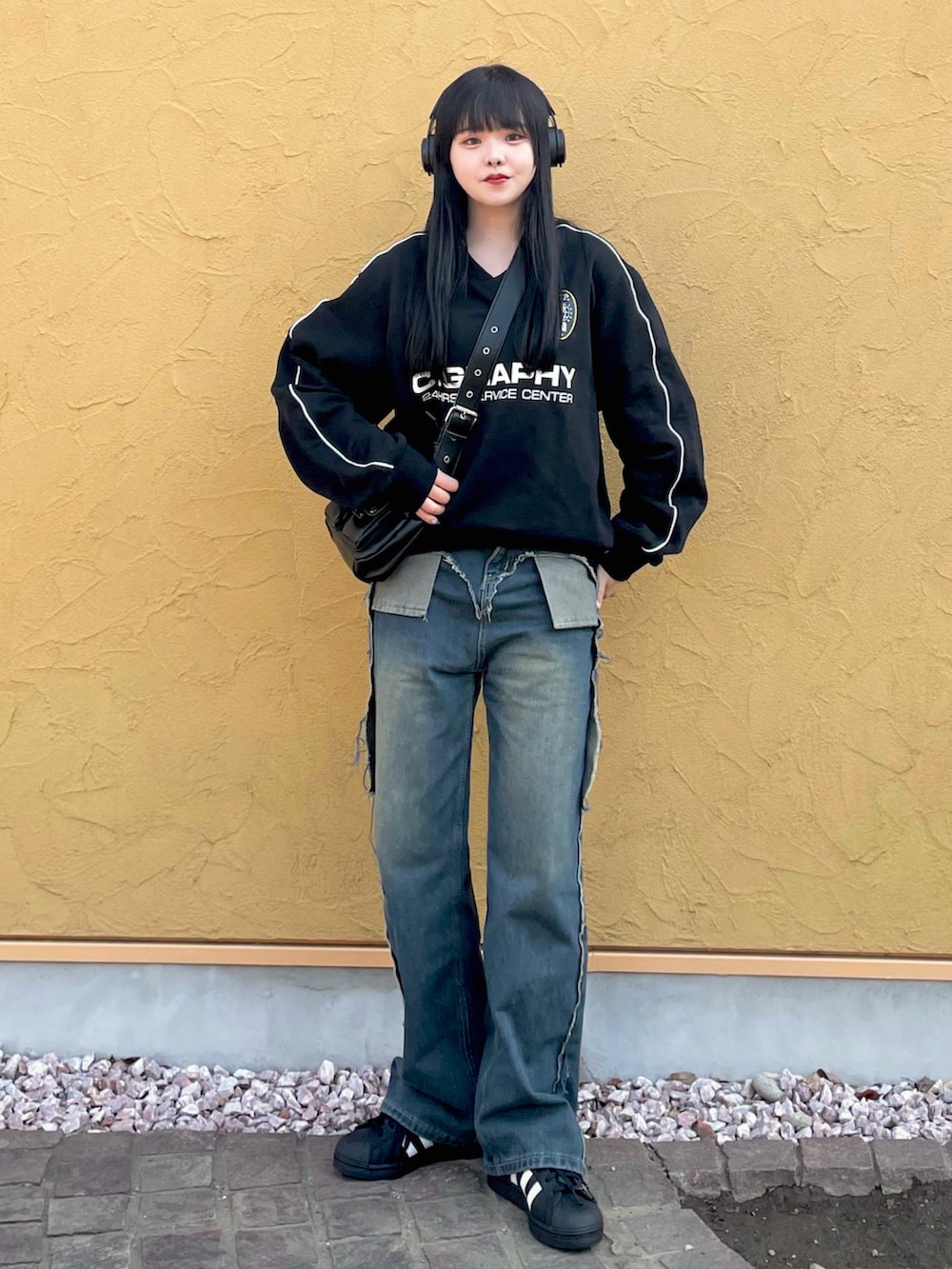 tomoka︎︎︎︎︎☺︎｜codegraphyのスウェットを使ったコーディネート - WEAR