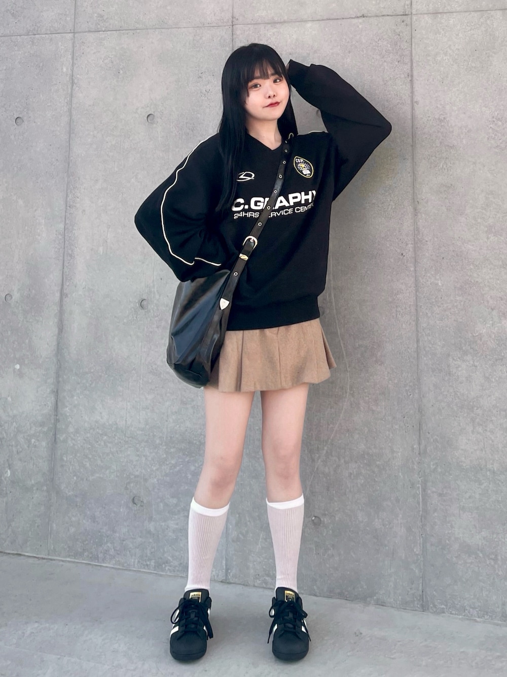 tomoka︎︎︎︎︎☺︎｜codegraphyのスウェットを使ったコーディネート - WEAR