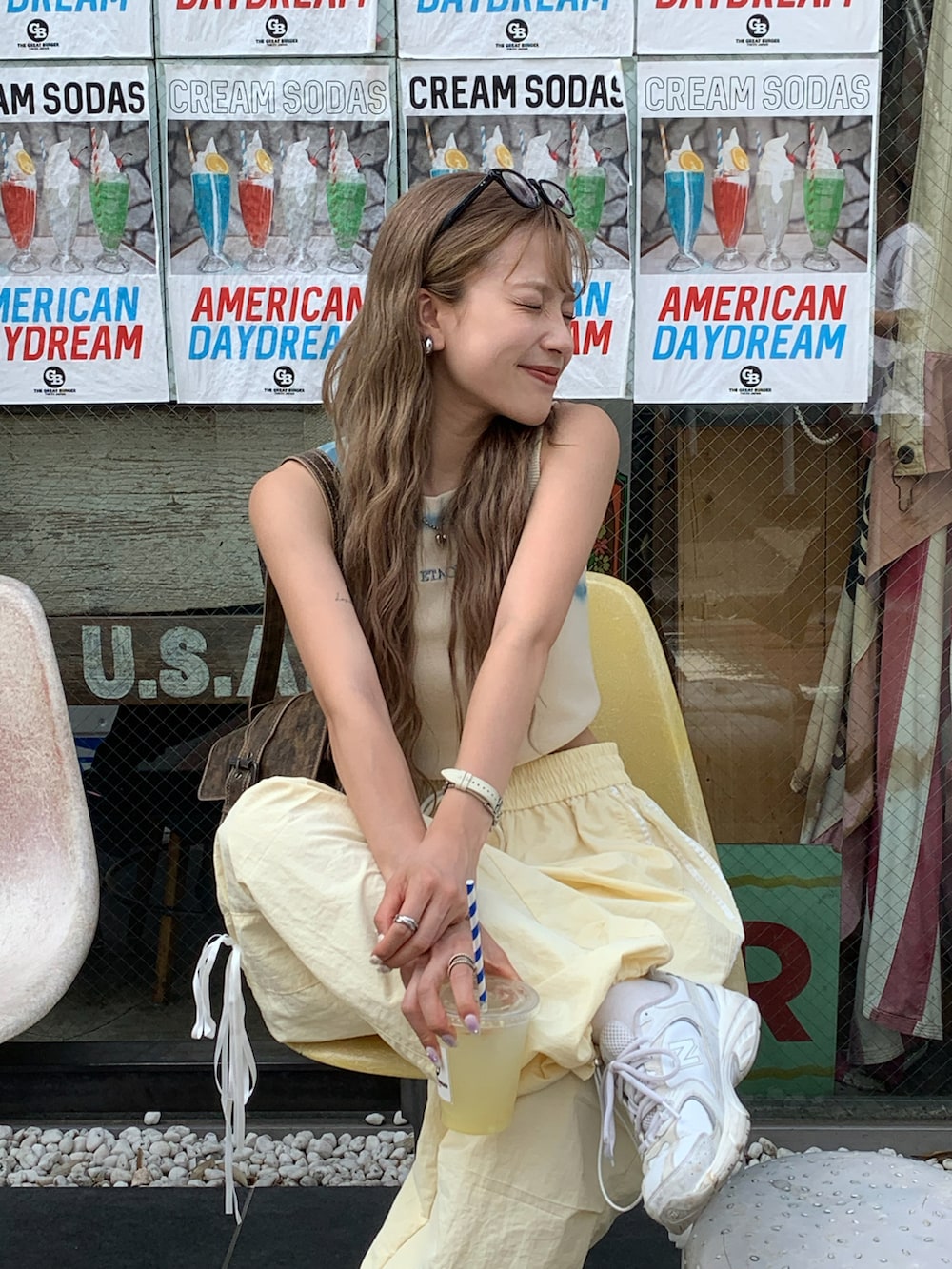 mayu ｜NEW BALANCEのスニーカーを使ったコーディネート - WEAR