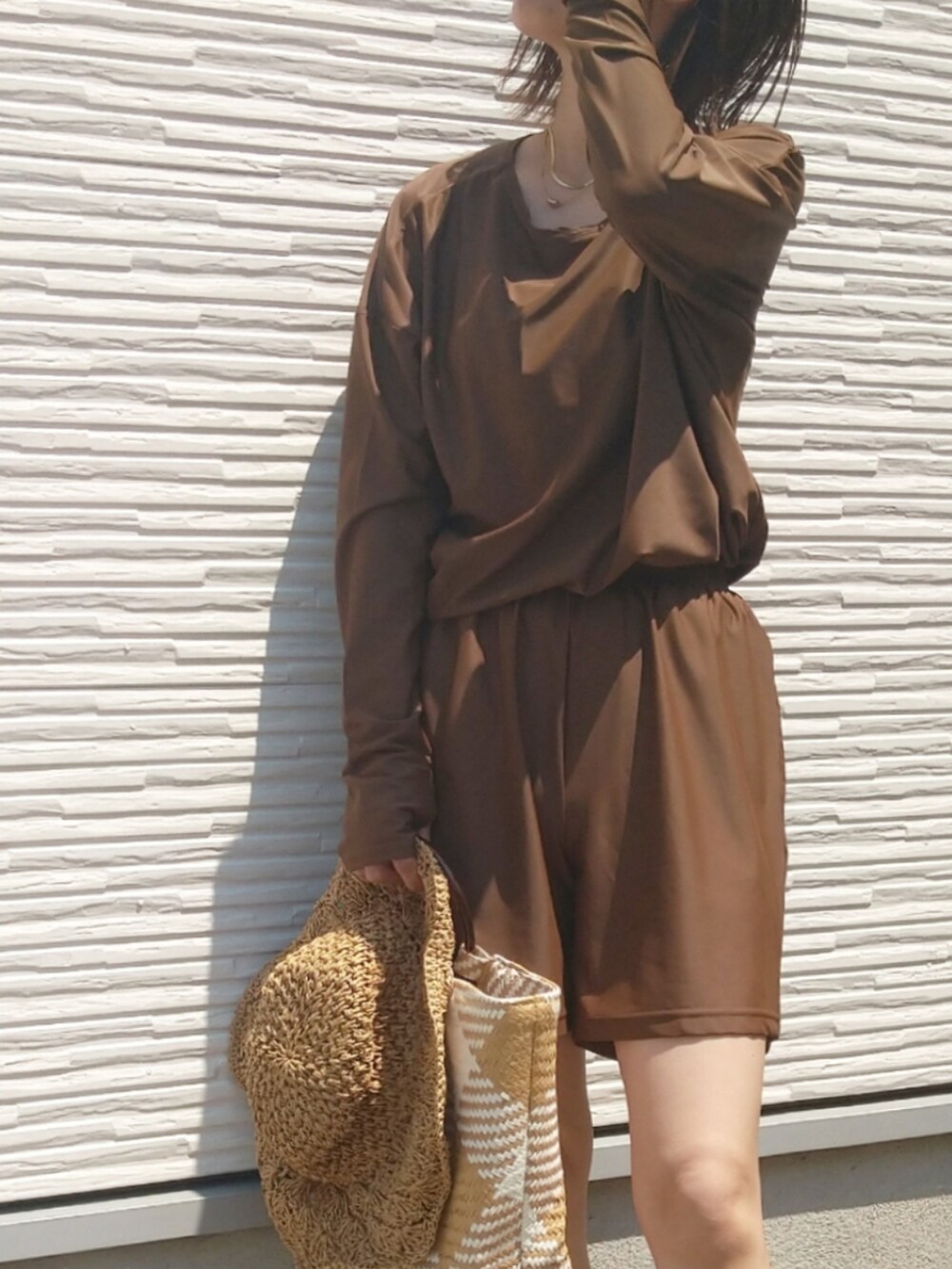 yu.｜OMNESのラッシュガードを使ったコーディネート - WEAR