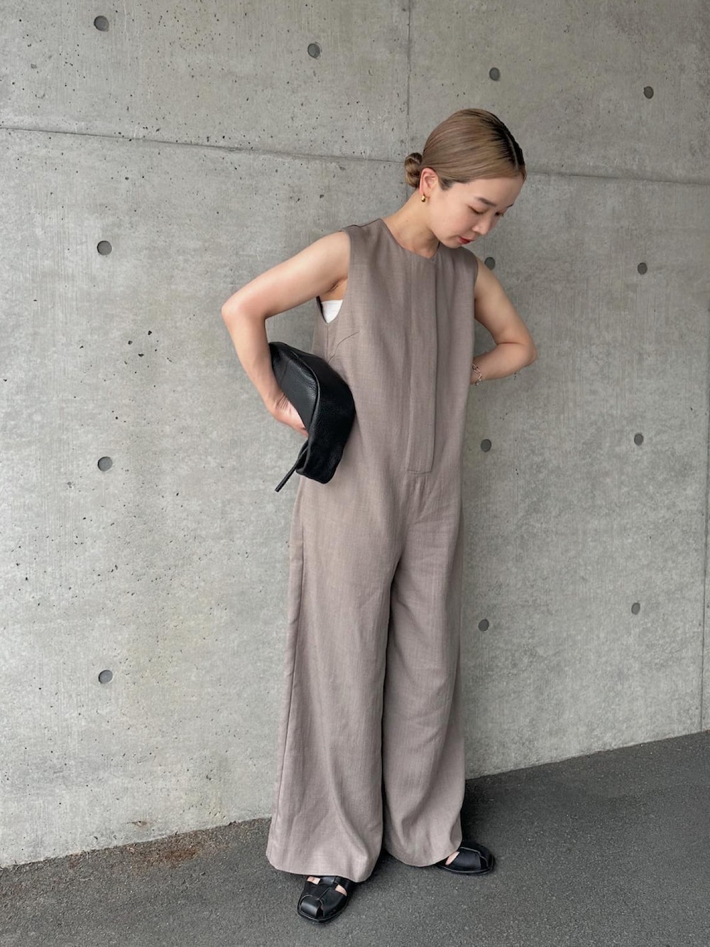 𝚜𝚘𝚗｜ETRE TOKYOのサロペット/オーバーオールを使ったコーディネート - WEAR