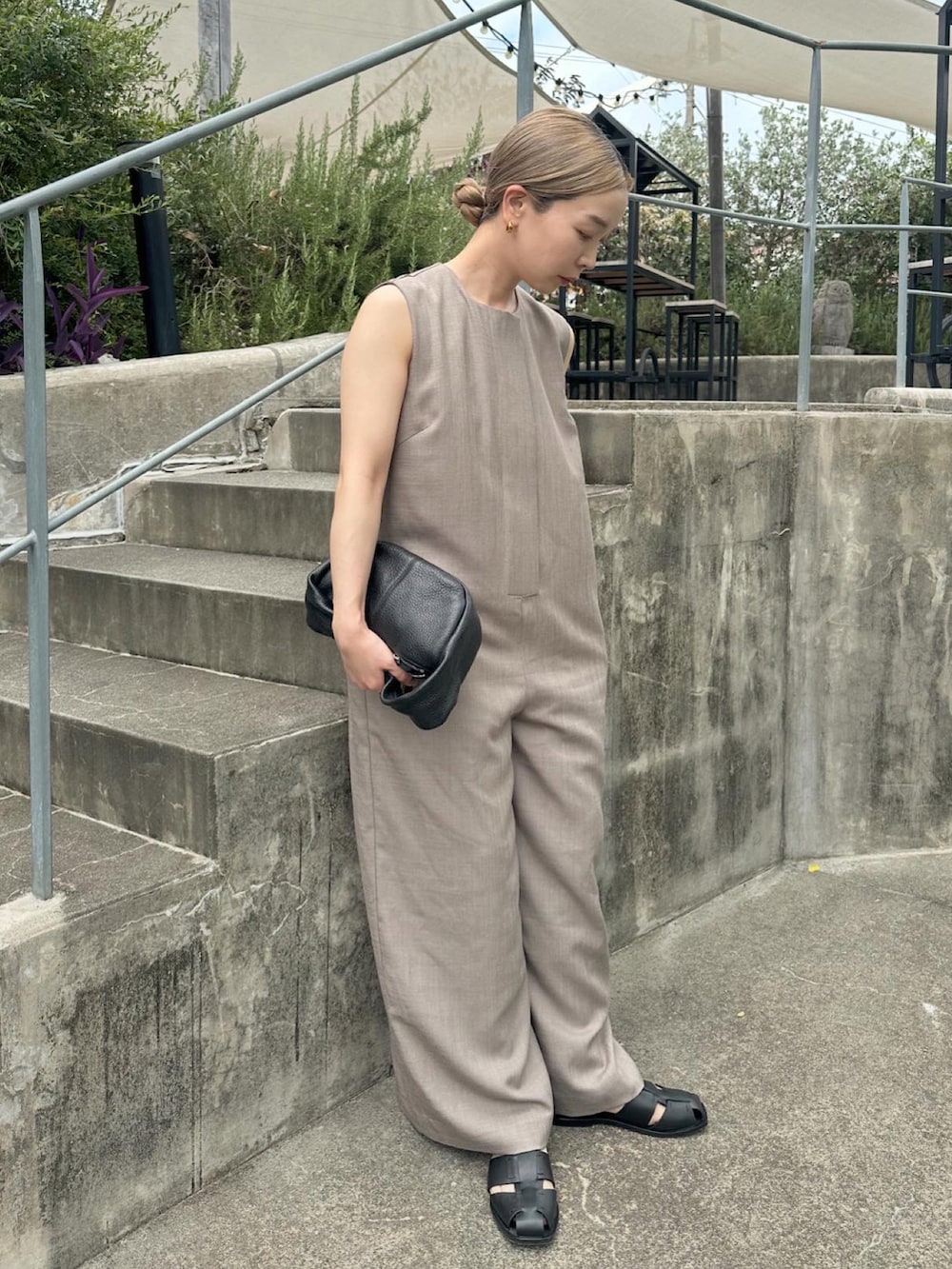 𝚜𝚘𝚗｜ETRE TOKYOのサロペット/オーバーオールを使ったコーディネート - WEAR