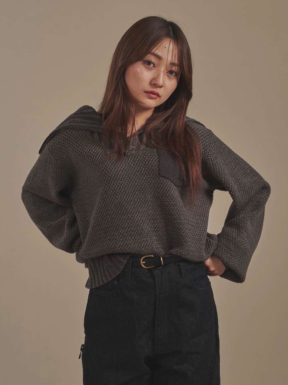 Momo(AVIREX 新宿店)｜AVIREXのニット/セーターを使ったコーディネート - WEAR