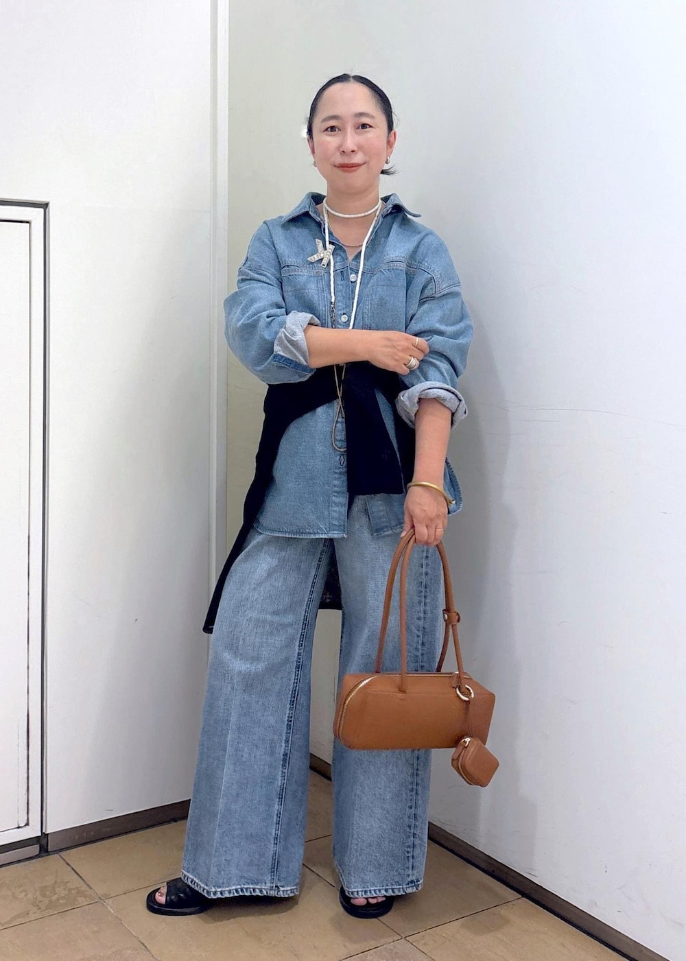 azuki(SALON adam et rope' 天王寺MIO)｜SALON adam et rope'のショルダーバッグを使った ...