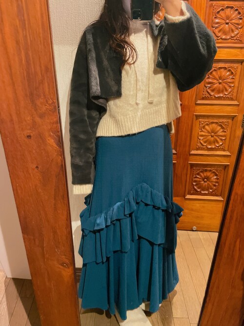 mire｜AMERIのスカートを使ったコーディネート - WEAR