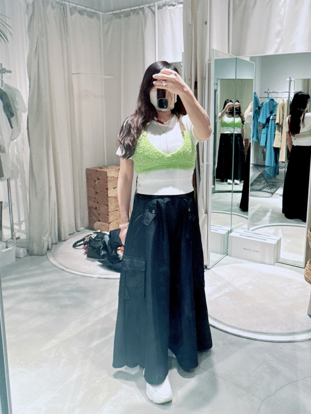 mire｜Ameriのスカートを使ったコーディネート - WEAR