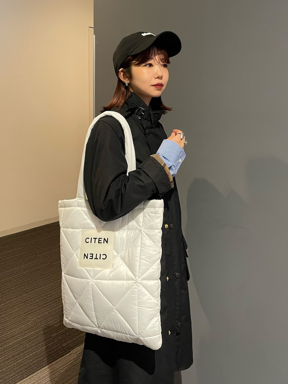 UKI｜Barbourのライダースジャケットを使ったコーディネート - WEAR