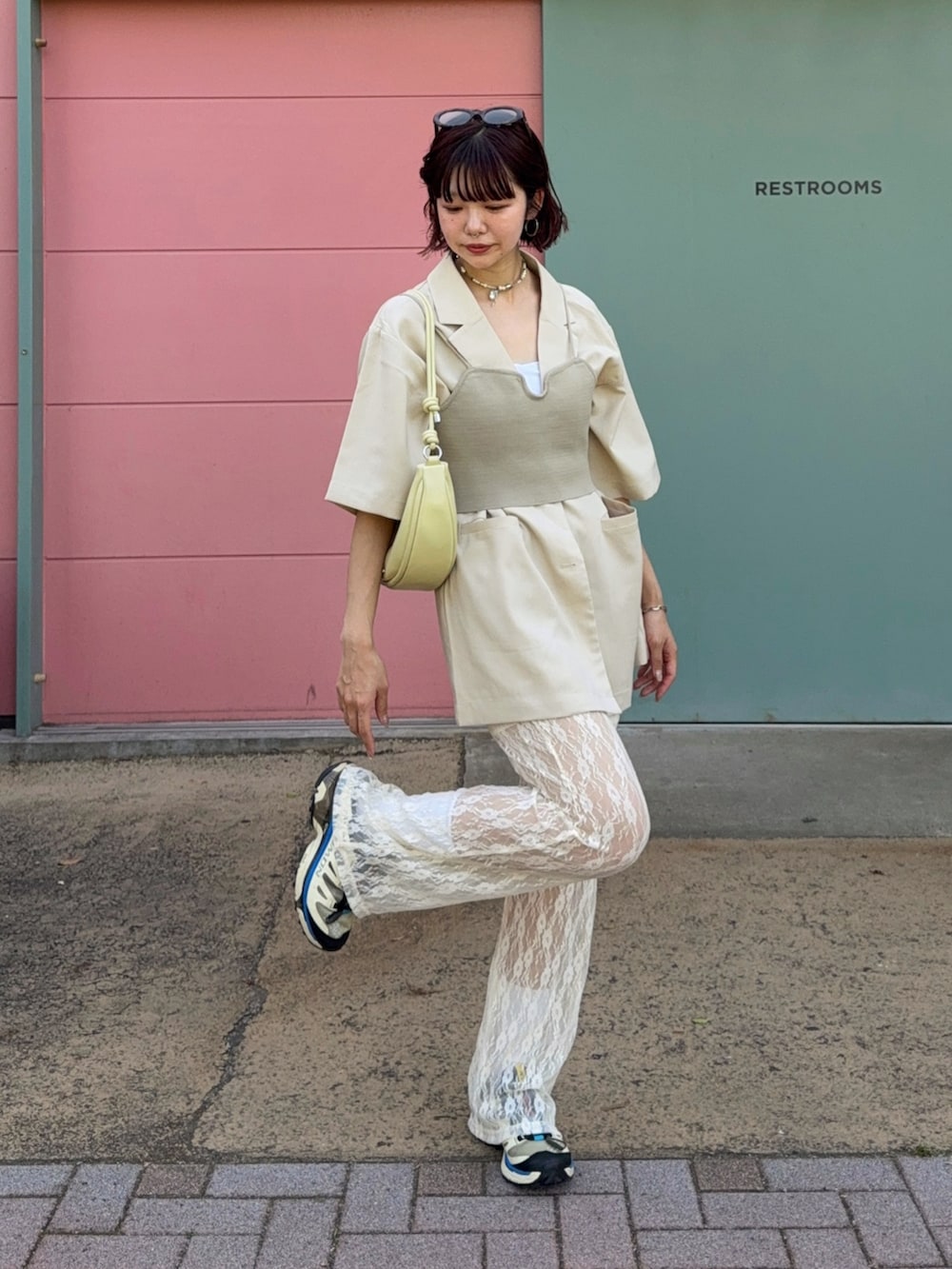 UKI｜select MOCAのベストを使ったコーディネート - WEAR